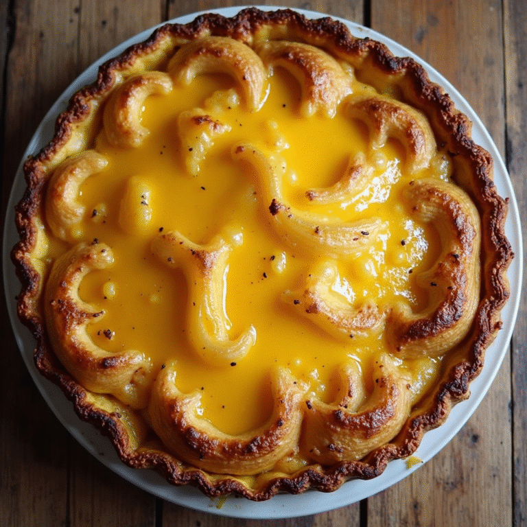 Receta de Pastel de Cebolla y Queso Británico – journeyrecetas.com