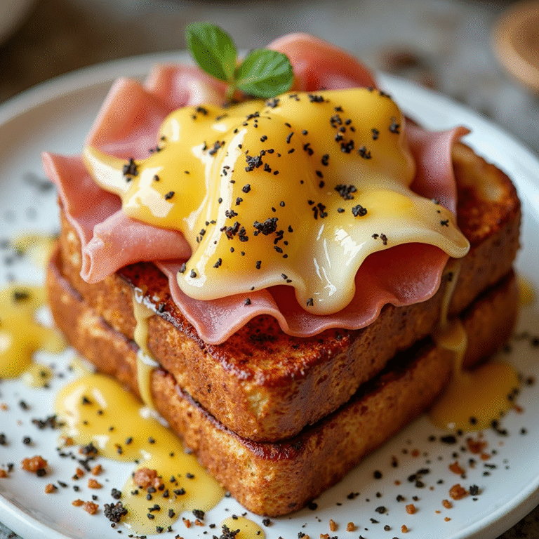 Receta de Tostadas de Jamón y Queso Corsa – journeyrecetas.com