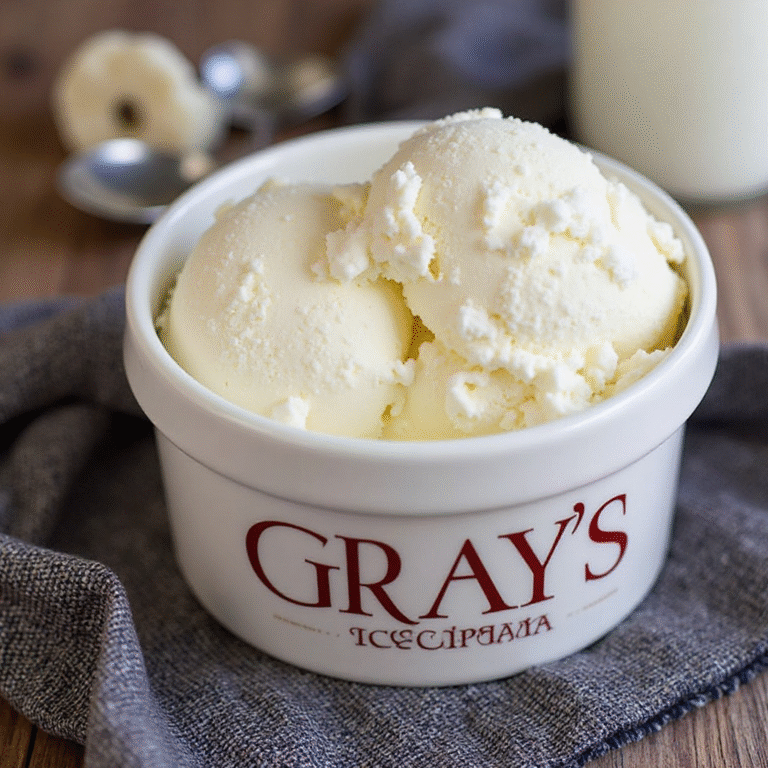 Receta de Helados de Gray’s para Middletown: Una Delicia para el ...