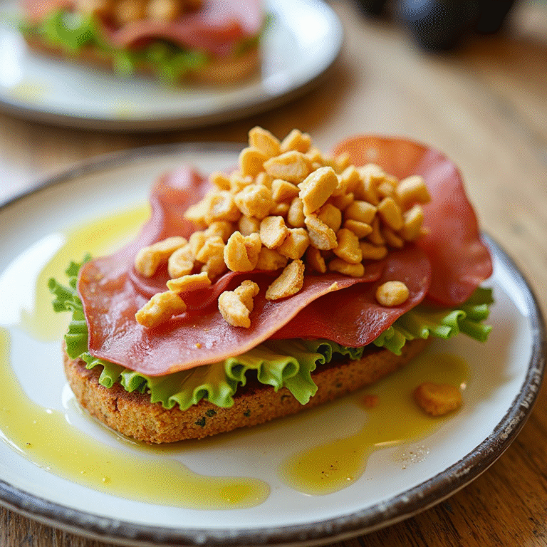 Receta de Tapas de Torta de Aceite con Jamón Ibérico para Isla de la ...