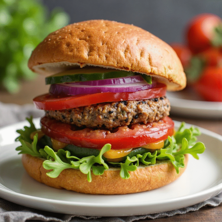 Receta de «West Fargo Bison Burger»: Una Variante del Clásico Buffalo ...